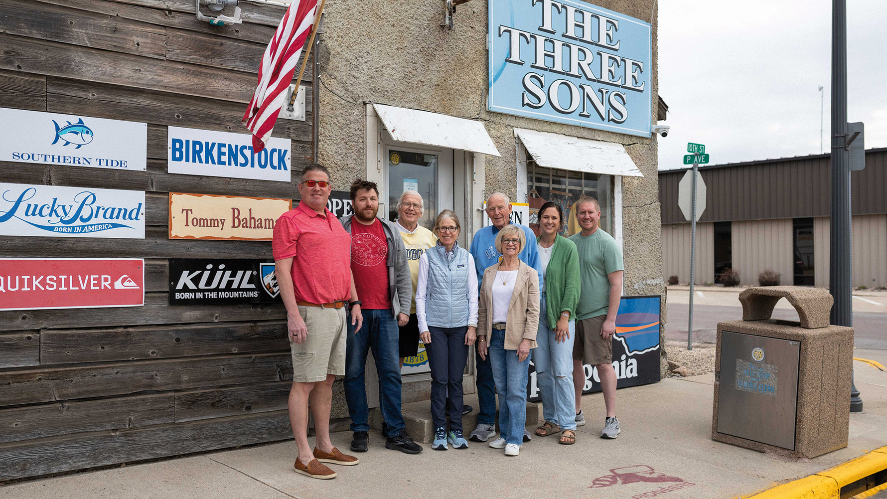 History – The Three Sons